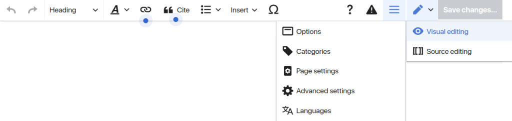 How To Use MediaWiki VisualEditor