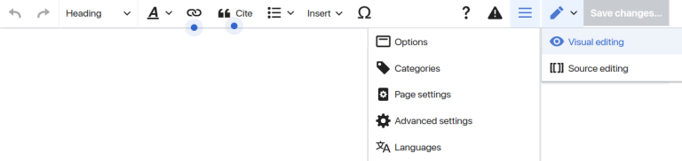How To Use MediaWiki VisualEditor